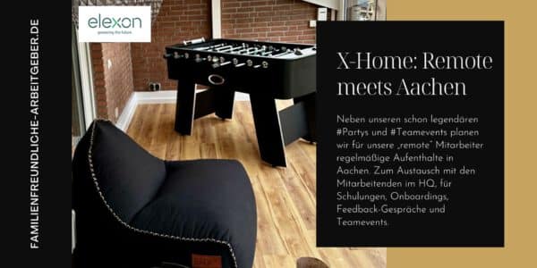 elexon GmbH | Familienfreundliche Karriere, Benefits & Jobs